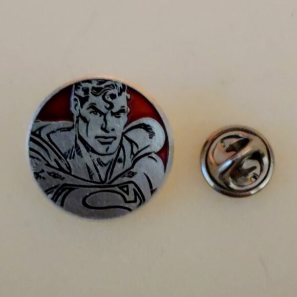 DC Comics | Accessories | Vintage Rare Superman Pin | Poshmark